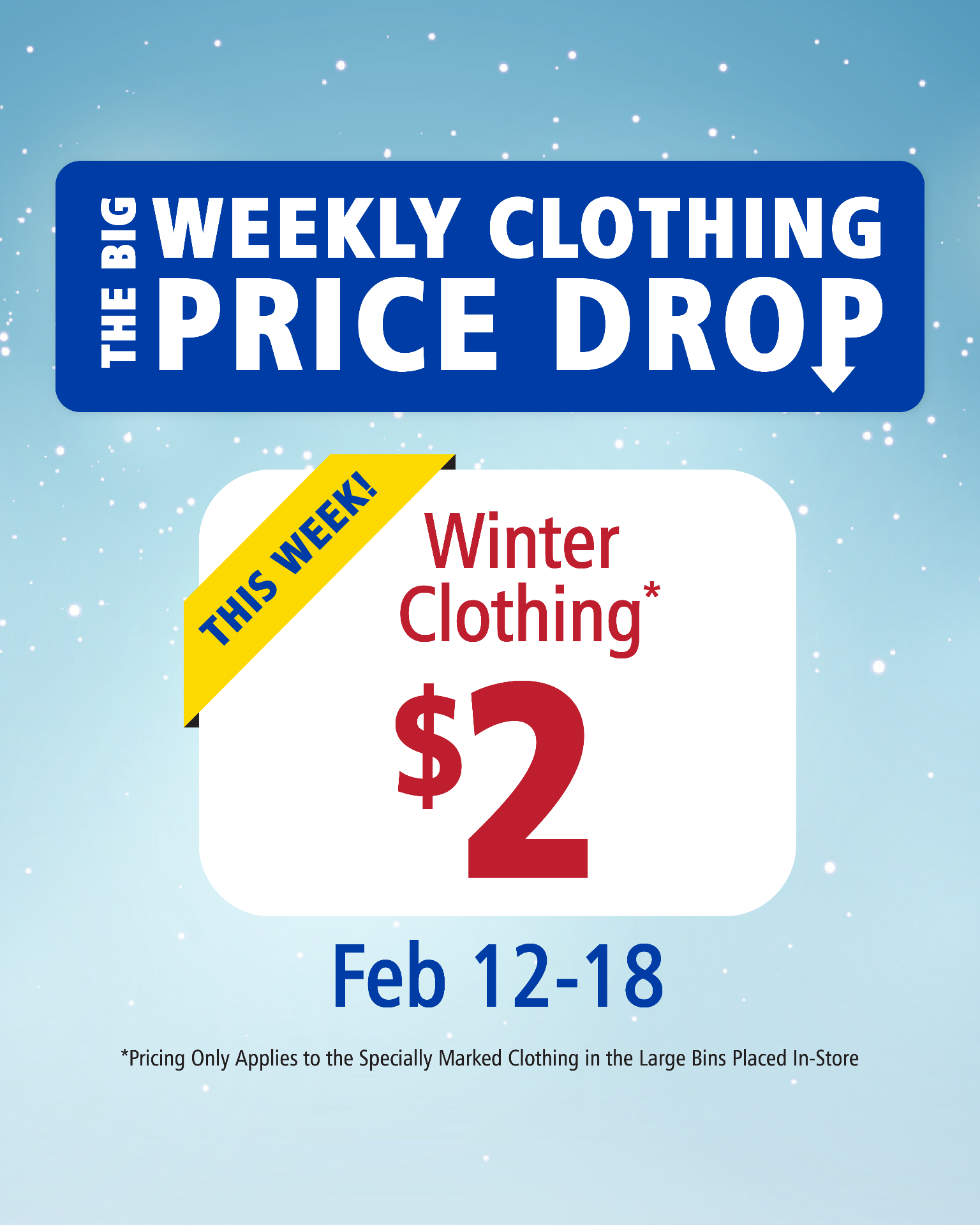 The Big Weekly Clothing Price Drop | Big Box Outlet Store